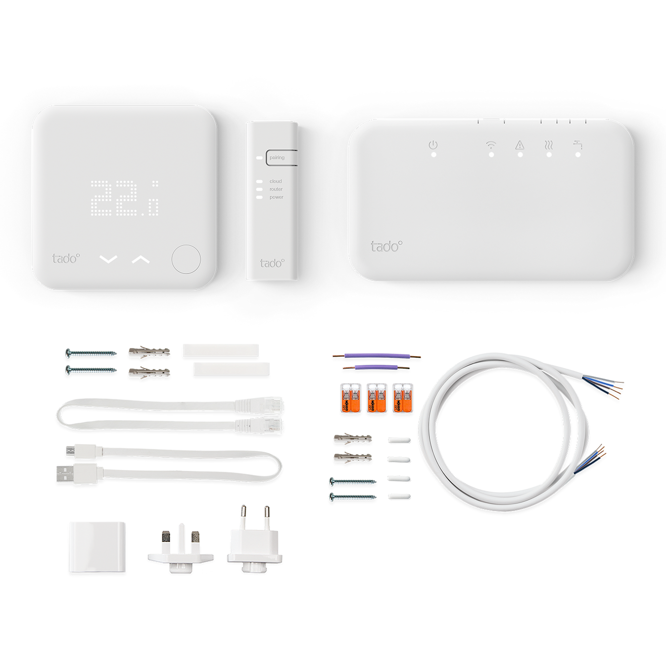 Factory refurbished: Wireless Smart Thermostat Starter Kit V3+ with Ho – tado° Shop